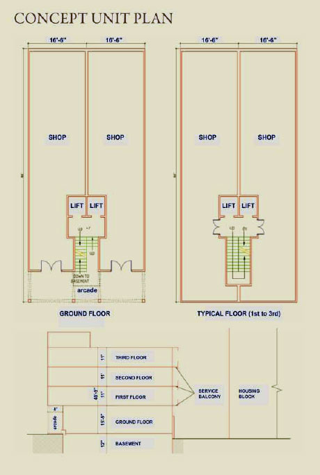 Site plan World1 HighStreet | Retail & office space in Mohali near ...